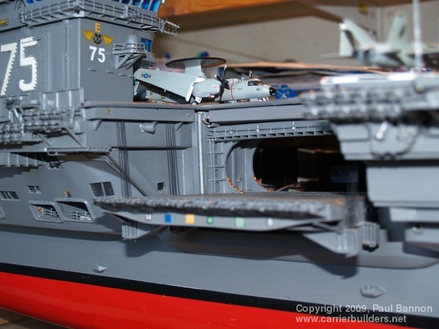 Scratchbuilt 1:144 Scale CVN-75: Part 2: R/C Gear, Working Features ...