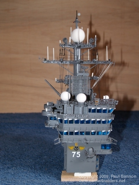 Scratchbuilt 1:144 Scale CVN-75: Part 3: Flight Deck, Hangar Deck, and ...