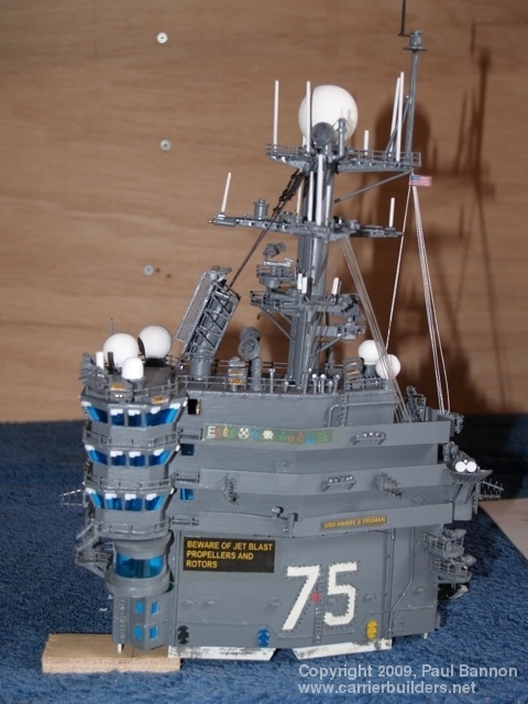 Scratchbuilt 1:144 Scale CVN-75: Part 3: Flight Deck, Hangar Deck, and ...