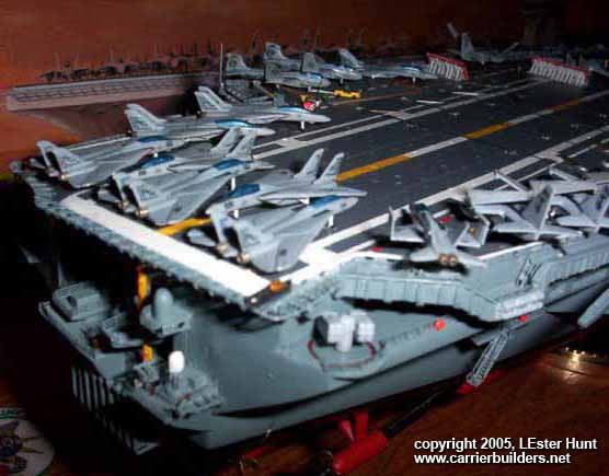 USS John C. Stennis CVN-74 by Lester Hunt