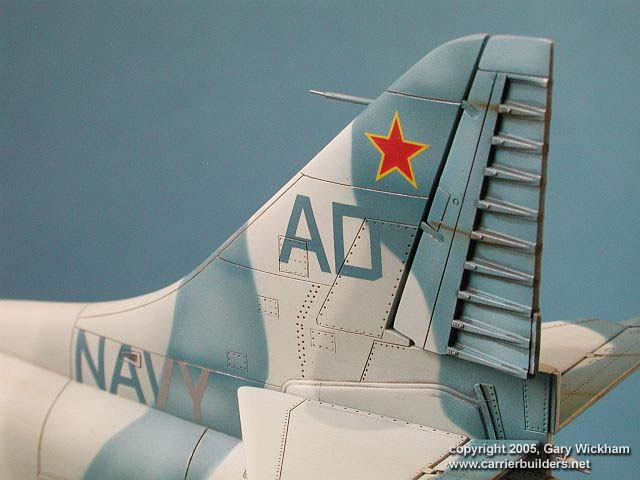 A-4E Skyhawk "Agressor" by Gary Wickham