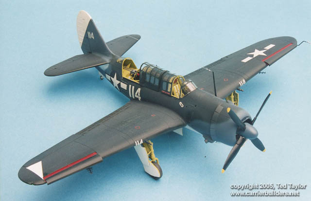 SB2C-4 Helldiver by Ted Taylor